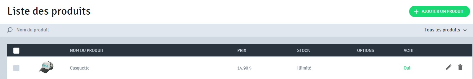 Produits – WebSelf